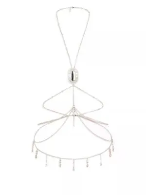 Rabanne Silver Tone Necklaces
