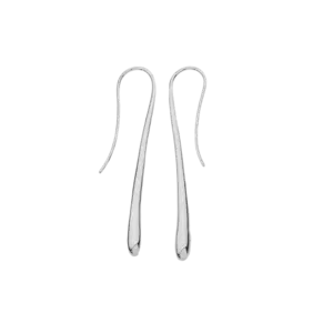 LUCY QUARTERMAINE Long Drop Earrings - Sterling Silver