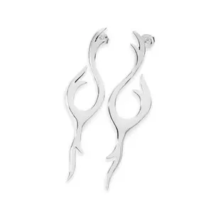 LUCY QUARTERMAINE Air Drop Earrings - Sterling Silver