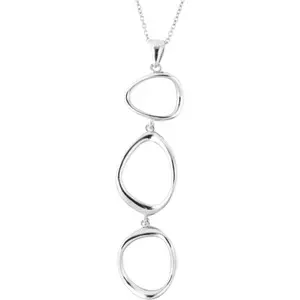 LUCY QUARTERMAINE Volcan Necklace - Sterling Silver