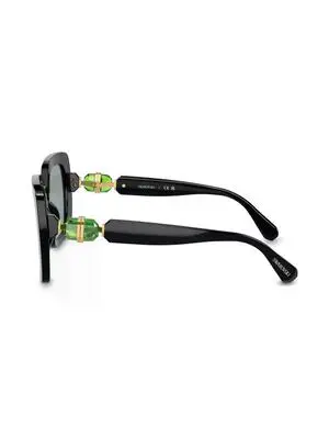 SWAROVSKI Crystal-embellished Oversize Sunglasses