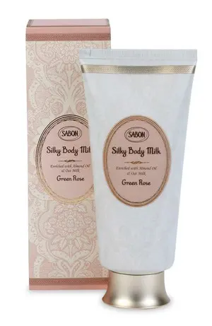 SABON Silky Body Milk 200ml - Green Rose