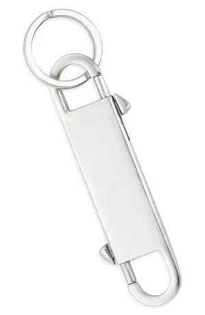Rick Owens Gemini Keychain - Palladium