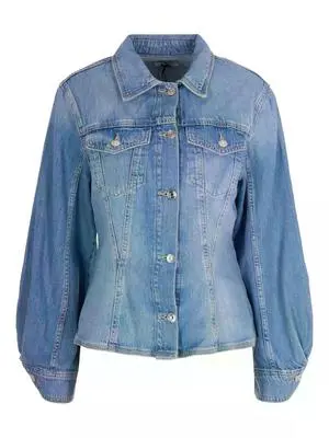 Women's Puff Sleeve Denim Jackets
