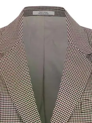 Calvin Klein Checked Button Blazer