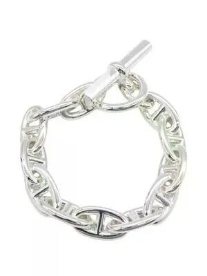 Hermès 2010s Chaine D'ancre Bracelet - Silver