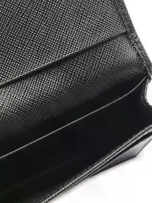 Prada 2020s Saffiano Triangle Wallet