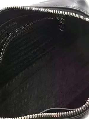 Prada 2010s Banana Logo Shoulder Bag