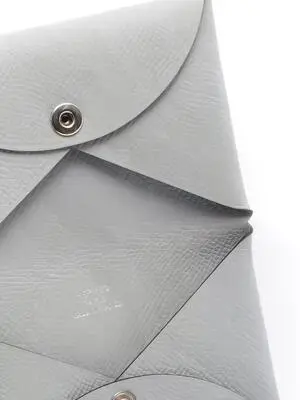 Hermès 2025 Calvi Epsom Coin Wallet - Blue