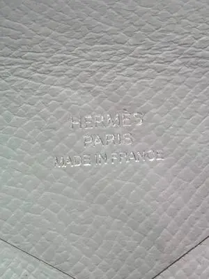 Hermès 2025 Calvi Epsom Coin Wallet - Blue