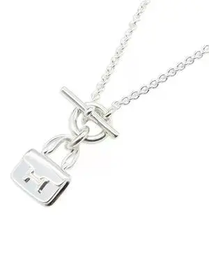 Hermès 2010s Amulet Lock Necklace