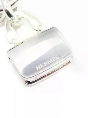 Hermès 2010s Amulet Lock Necklace