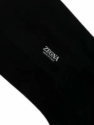 Zegna Logo Socks