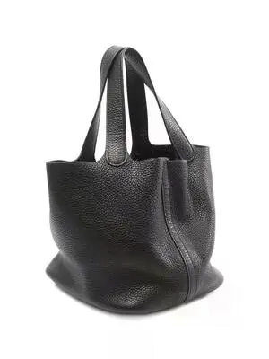 Hermès 2020 Mm Picotin Lock Tote Bag - Black