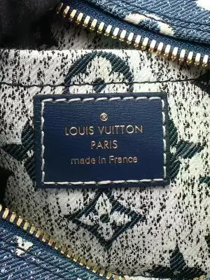 LOUIS VUITTON 2010s Denim Monogram Tote Bag