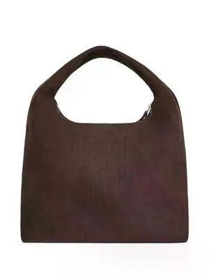 Manière De Voir Aubin Braided Suede Tote Bag