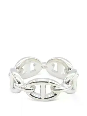 Hermès 2010s Chaine D'ancre Ring - Silver