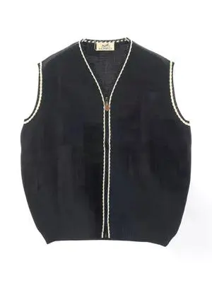 Hermès 2000s Zip Knit Vest