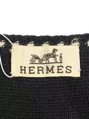Hermès 2000s Zip Knit Vest