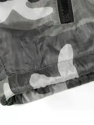 Celine Camouflage Logo-print Hoodie