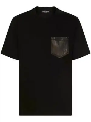 Dolce & Gabbana Logo-stamp Cotton T-shirt