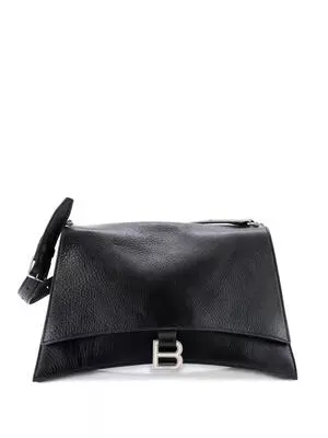 Balenciaga Crush Sling Leather Medium Shoulder Bag