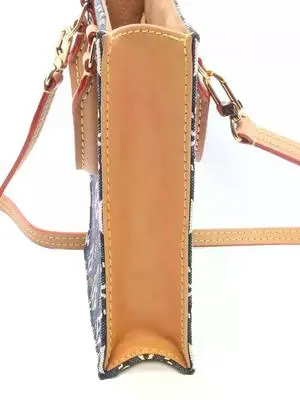 LOUIS VUITTON 2020 Petit Sac Plat Tote Bag - Blue