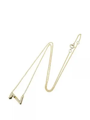 LOUIS VUITTON Volt Upside Down Necklace - Gold