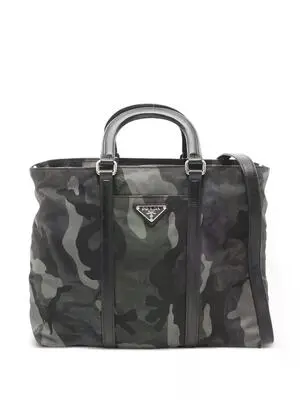 Prada 2000s Camouflage Tote