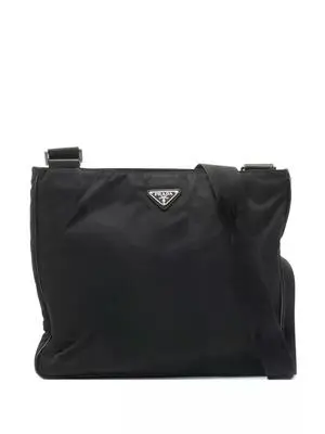 Prada 2000s Logo-plaque Shoulder Bag