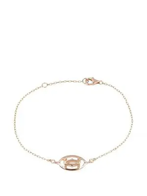 CARTIER 2010s Double C Diamond Bracelet - Pink