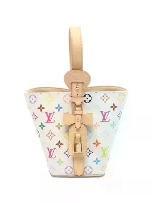 LOUIS VUITTON 2010's Monogram Leather Shoulder Bag