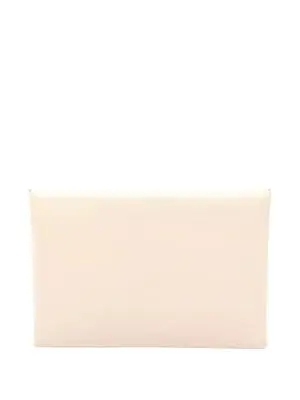 Hermès 2020 Calvi Snap Coin Purse - Neutrals