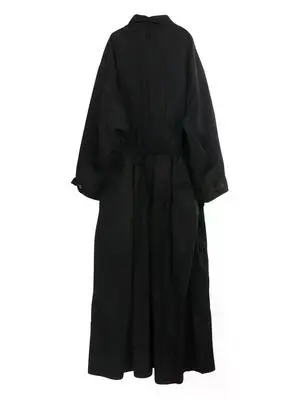 Hermès Polo-collar Maxi Dress