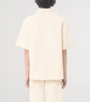 Valentino Garavani Denim V-logo Shirt - Ivory