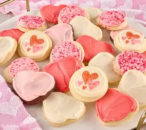 CHERYL'S 24 Piece Valentine's Day Cookie Assortment - One-color