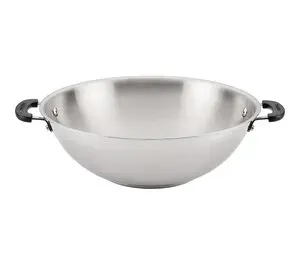 FARBERWARE Brilliance 14' Stainless Steel Wok - Silver