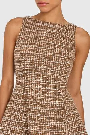 Amanda Uprichard Kyla Tweed Mini Dress