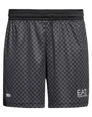 EA7 Recycled Polyester Shorts - Black
