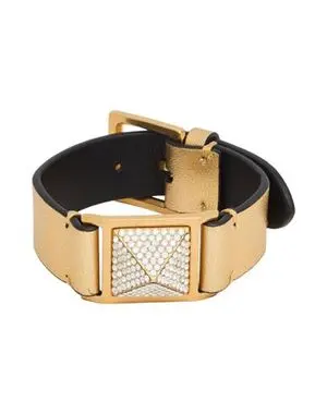 Valentino Garavani Leather Bracelet - Gold