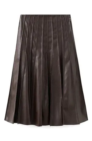 Mango Leather Skirts