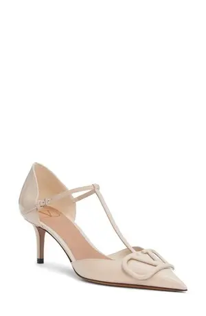 Women's T-Strap Stiletto Pumps
