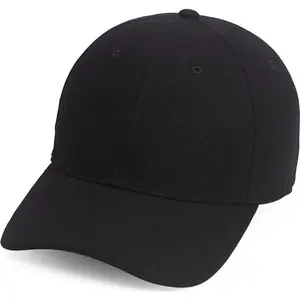 Rag & Bone Miles Wool Blend Baseball Cap - Black Wool