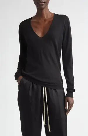 Rick Owens V Neck Sweaters For Women