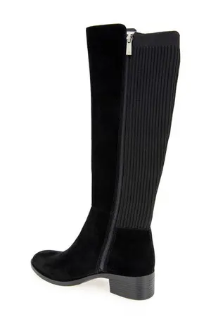 KENNETH COLE Levon Rib Knit Knee High Boots