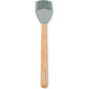 LE CREUSET Signature Silicone & Wood Basting Brush - Sea Salt
