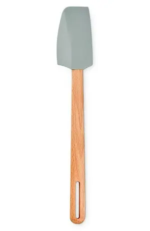 LE CREUSET Signature Small Silicone & Wood Spatula - Sea Salt