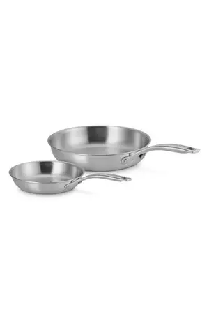 LE CREUSET Essential 2-piece Frying Pan Set - Stainless Steel
