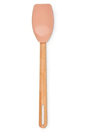 LE CREUSET Signature Silicone & Wood Spatula Spoon - Pche