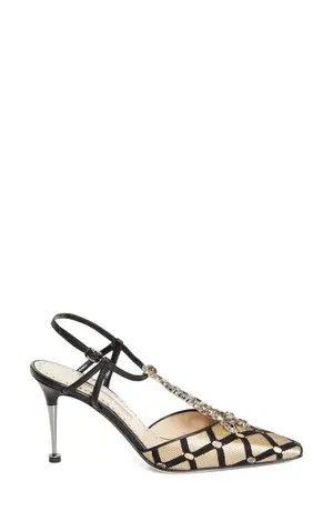 Manolo Blahnik Bolero Ankle Strap Pumps